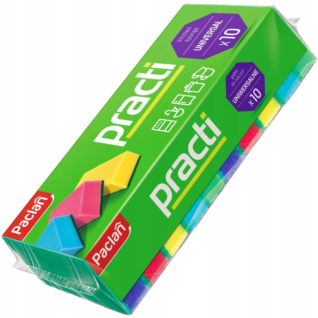 Paclan practi universal houbičky 10 ks | obalové materiály WEBOBAL.cz